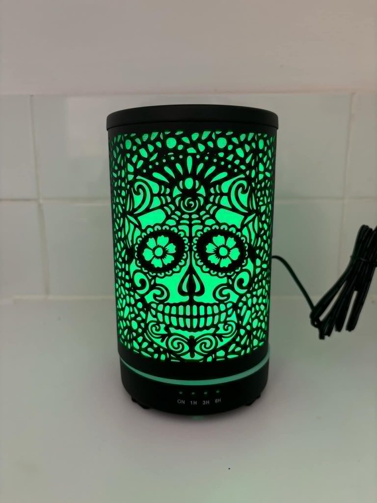 Black Lady Skull Air Diffuser – EiLuxe